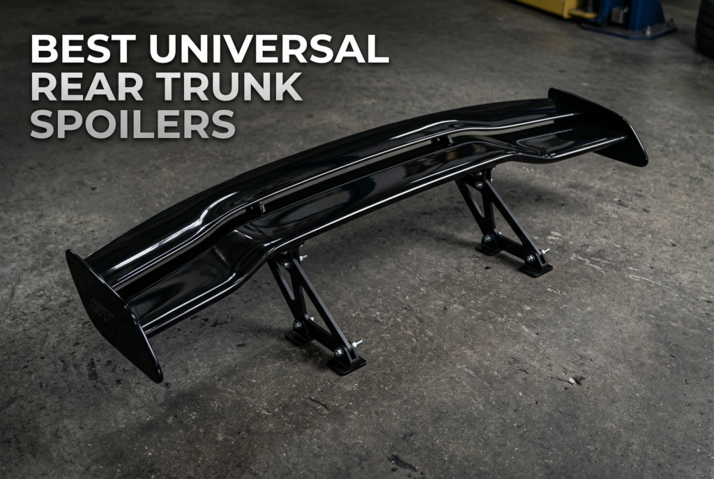 8 Best Universal Rear Trunk Spoilers (May 2026) Complete Guide